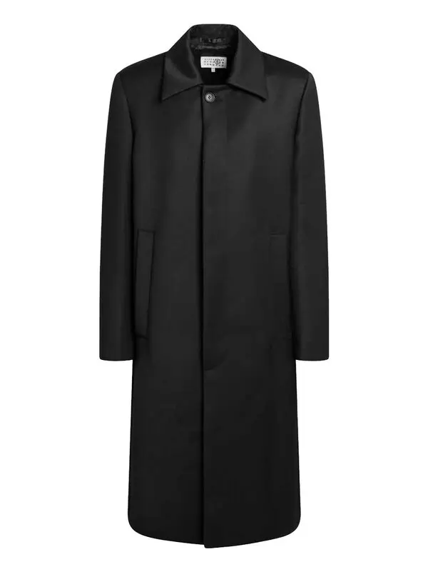 MAISON MARGIELA Long Coat - Black