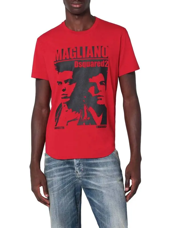 MAGLIANO X D2 T-shirt - Red
