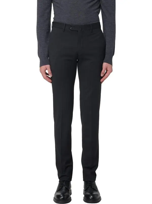 PT TORINO Straight Leg Trousers - Charcoal