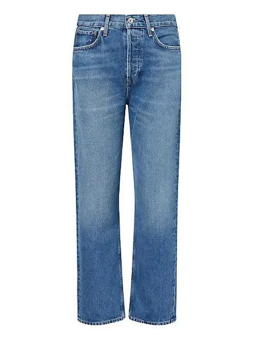 Citizens Of Humanity Straight-leg Denim Jeans - Chaya (md/lt Indigo)