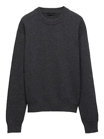Prada Cashmere Crewneck Jumper - Grey