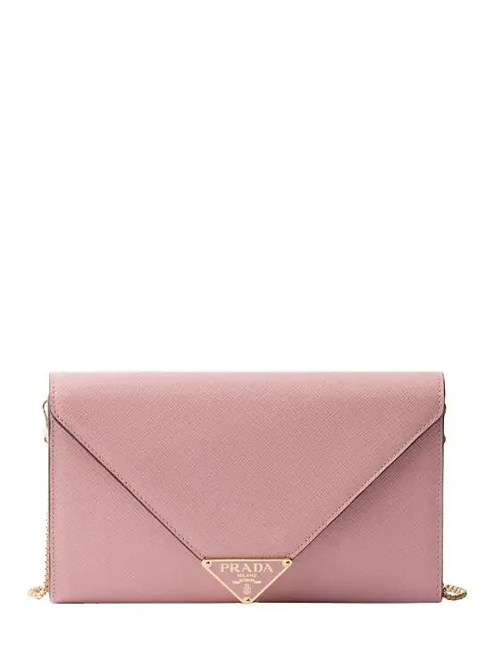 Prada Saffiano Leather Mini Bag - Pink