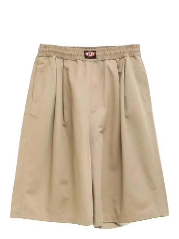 WILLY CHAVARRIA Orale Bermuda Shorts - Beige