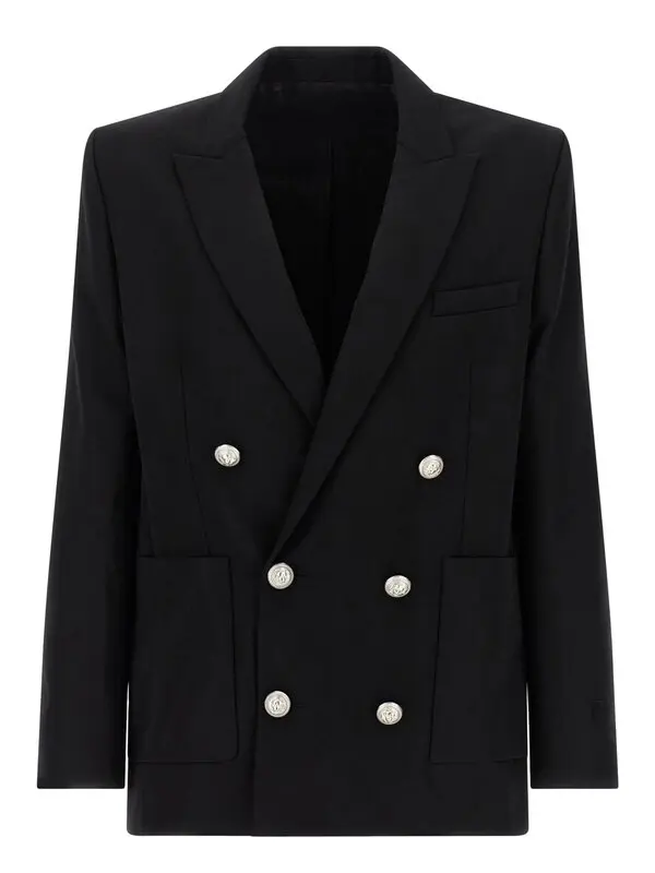 Balmain Wool Jacket - Black