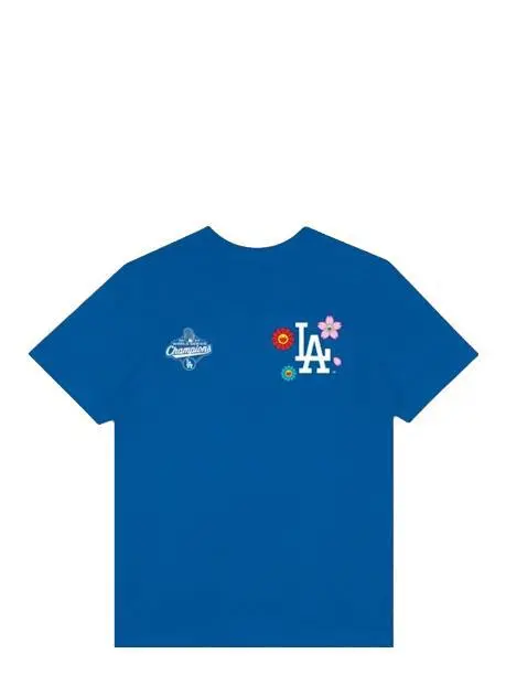 TAKASHI MURAKAMI Fanatics X Los Angeles Dodgers World Series 2025 Champs T-shirt - Blue