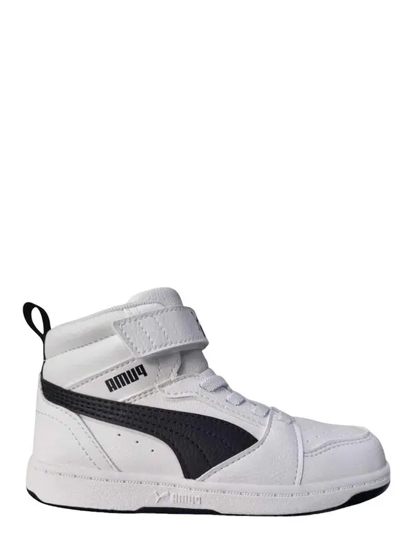 PUMA Rebound V6 Midin Sneakers - White/black