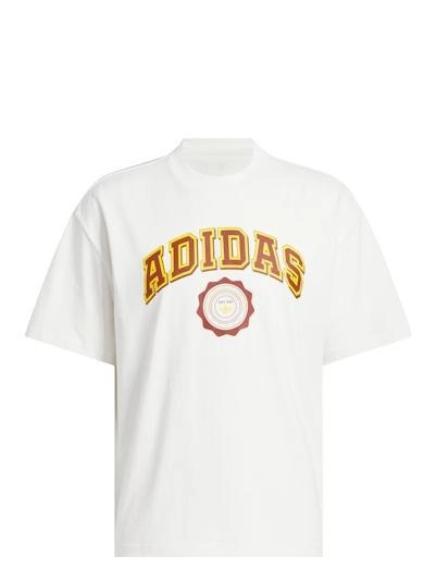 Adidas Of Graphic T-shirt - Cloud White Preloved Ruby