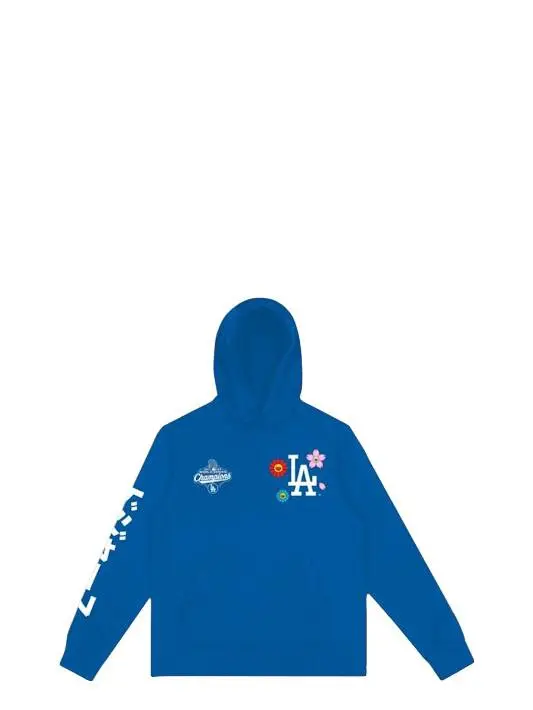 TAKASHI MURAKAMI Fanatics X Los Angeles Dodgers 2025 Champs Hoodie - Blue