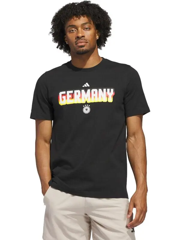 Adidas Fifa World Cup™ 26 Germany Home Graphic Tee - Black