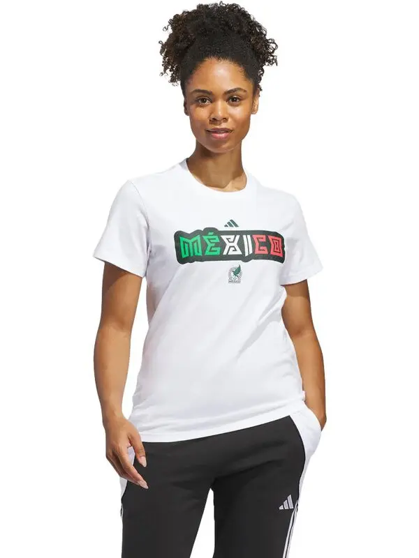 Adidas Fifa World Cup™ 26 Mexico Home Graphic Tee - White