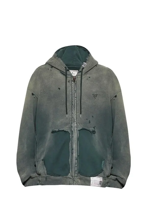 Mihara Yasuhiro Sun Faded Parka - Green