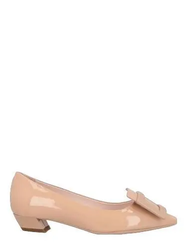 ROGER VIVIER Pumps In Leather - Pink