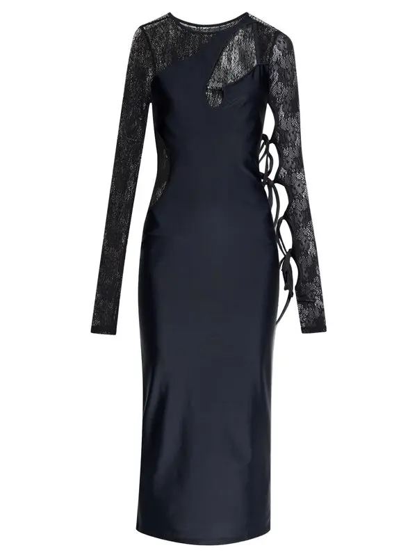 Versace Lace Dress - Black