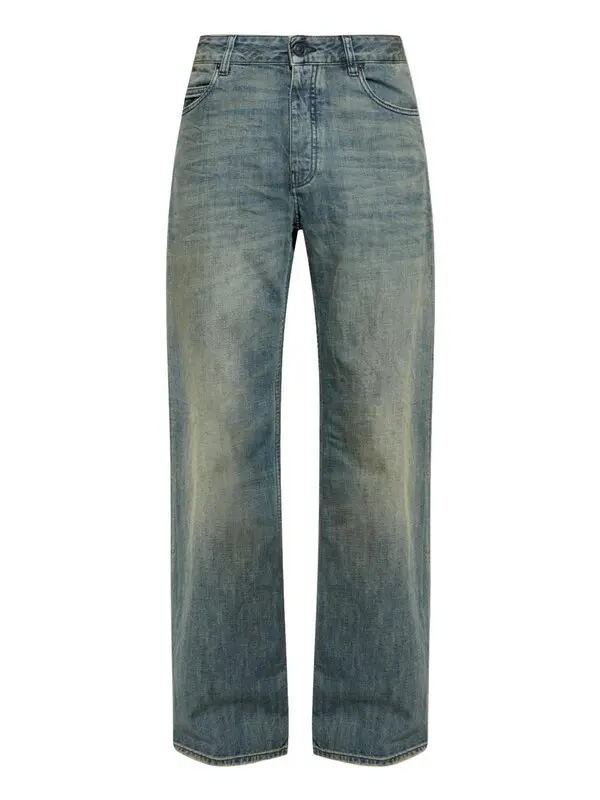 Balenciaga Wide-leg Jeans - Blue