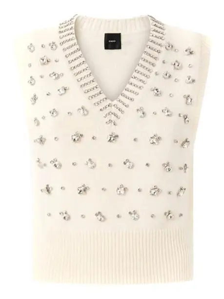 Pinko Waistcoat - White
