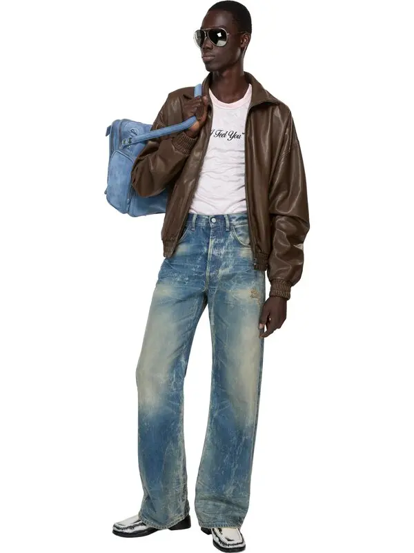 Acne Studios Regular Fit Jeans - Mid Blue