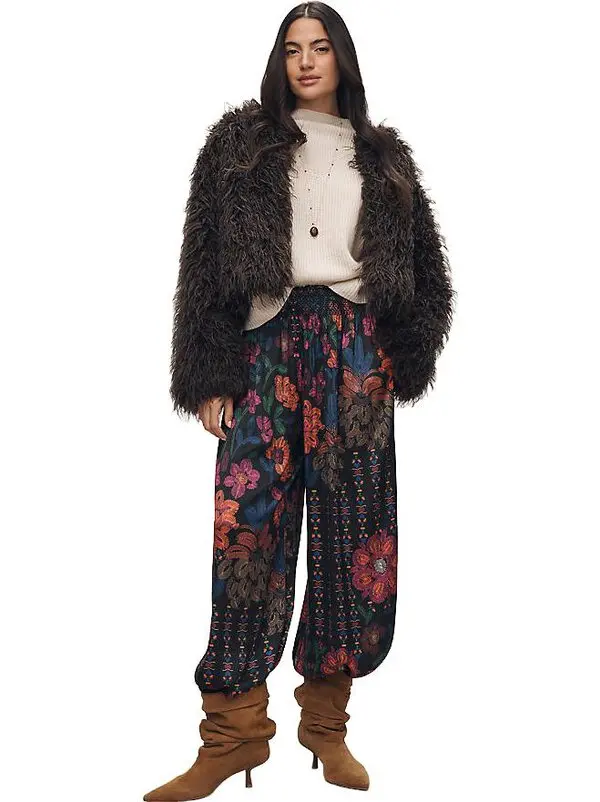 HOPE FOR FLOWERS BY TRACY REESE Printed Balloon Pants - Multi Floral