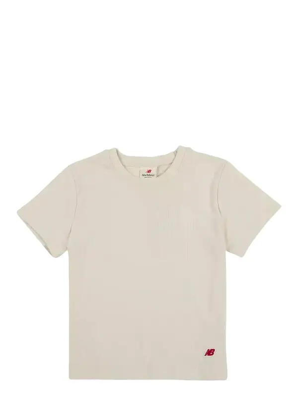 NEW BALANCE Logo-patch T-shirt - Neutrals