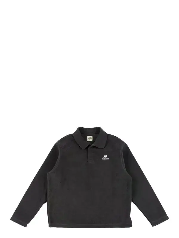 NEW BALANCE Polar Fleece Polo Shirt - Grey