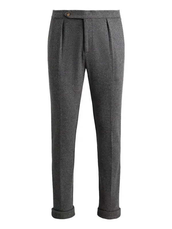 Polo Ralph Lauren Pressed-pleat Trousers - Grey
