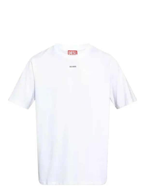 DIESEL® T-adjust-v6 Logo T-shirt - White