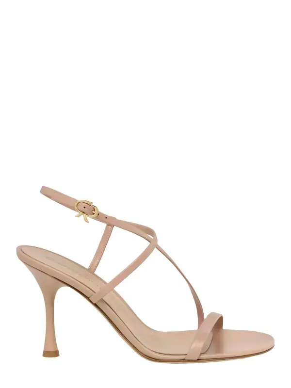 GIANVITO ROSSI Ascent Strappy Sandals - Neutrals