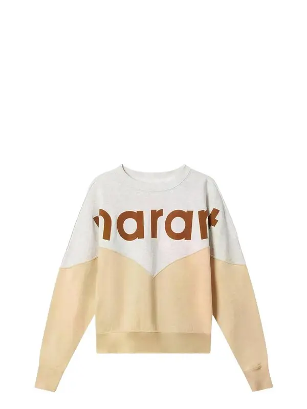 MARANT ETOILE Colourblock Sweatshirt - Neutrals