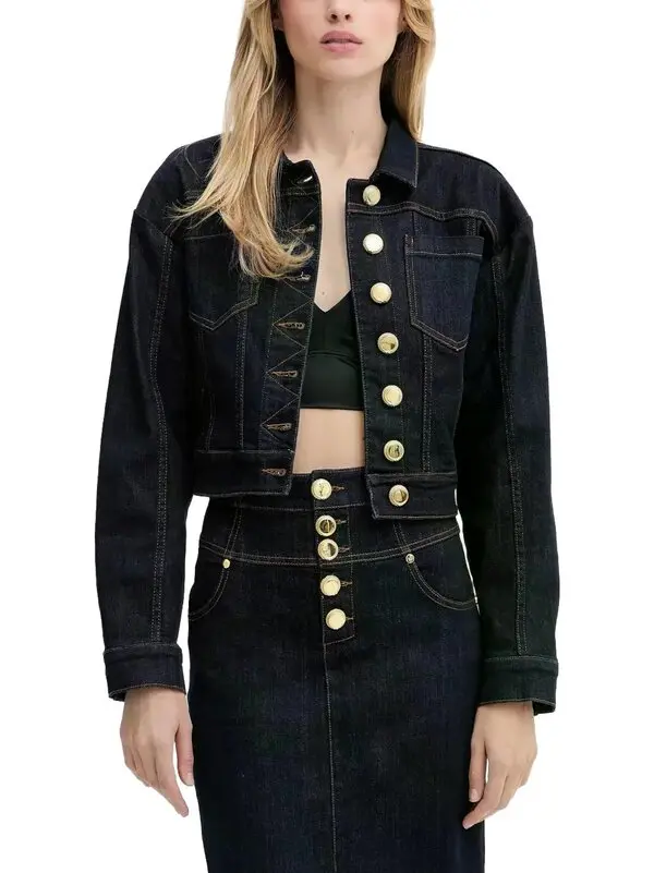 MARCIANO Denim Buttoned Jacket - Blue
