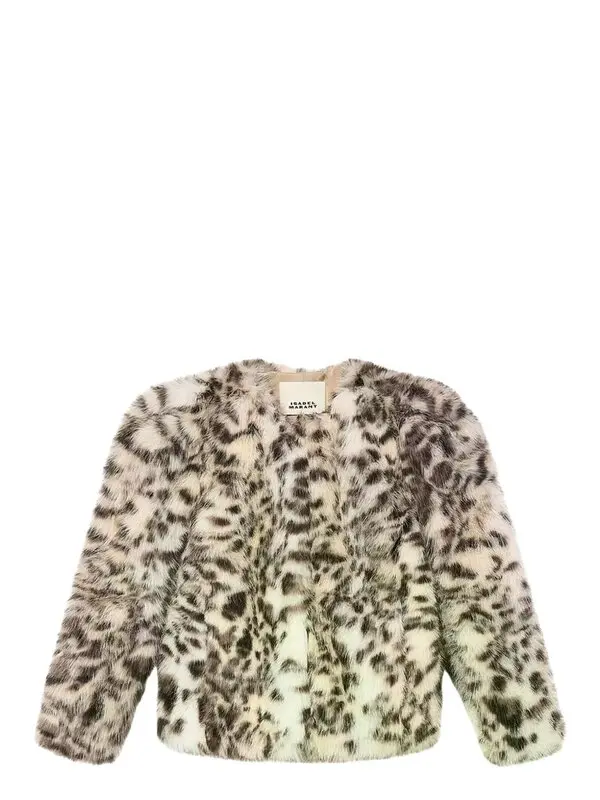 Isabel Marant Animal-pattern Jacket - Neutrals