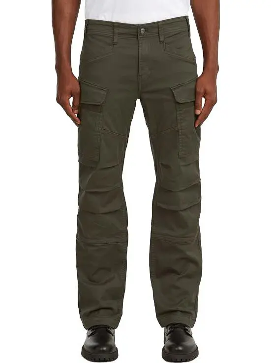 G-star Raw 3d Regular Straight Cargo Pants - Asphalt