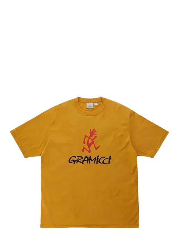 Gramicci Logo-detail Short-sleeve T-shirt - Yellow