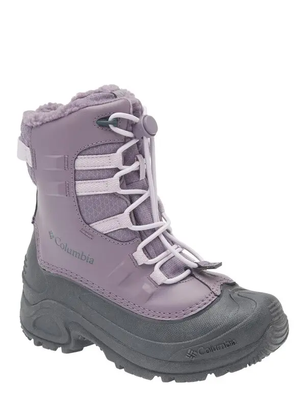 Columbia Bugaboot Celcius Waterproof Snow Boots - Granite Purple Lave