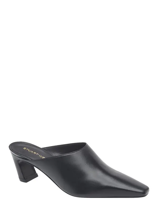 STUART WEITZMAN Stassi 50 Mule - Black