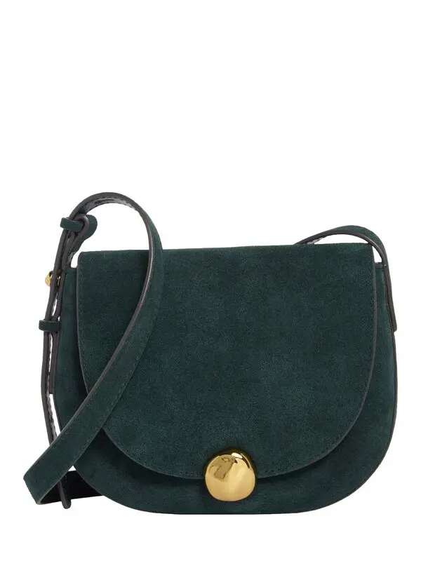 Madewell Small Dakota Saddle Bag - Midnight Forest