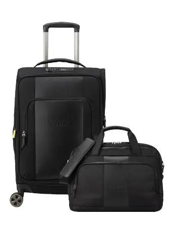 DELSEY PARIS Two-piece Trolley And Briefcase Set With Laptop Sleeve - Black