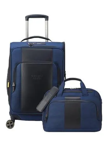 DELSEY PARIS Two-piece Trolley And Briefcase Set With Laptop Sleeve - Navy