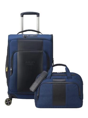 DELSEY PARIS Two-piece Trolley And Briefcase Set With Laptop Sleeve - Navy