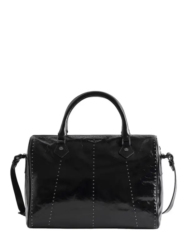Zadig&Voltaire Leather Stud Bag - Black