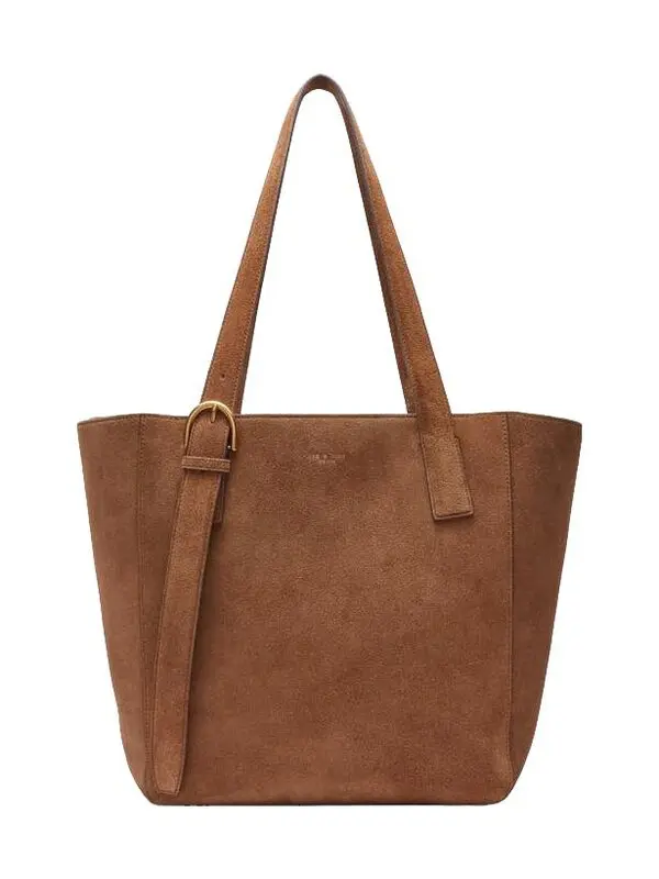Rag & Bone Parker Suede Tote - Golden Brown