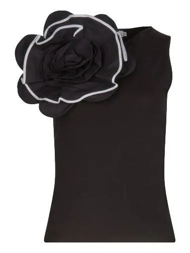 Anne Fontaine Marja Tank Top - Black