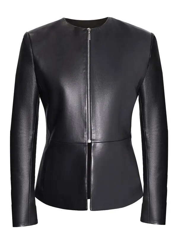 KALLMEYER Tilda Leather Jacket - Black