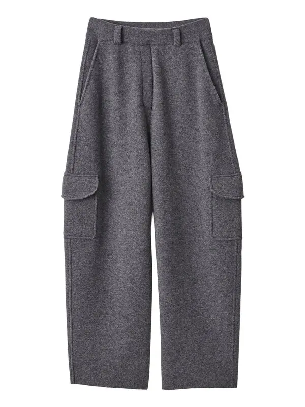 LISA YANG Azaria Cashmere Trousers - Graphite