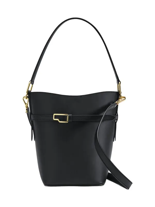 ATP ATELIER Cremella Bucket Bag - Black