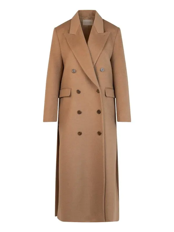 HEIRLOME Lilli Hair Overcoat - Camel