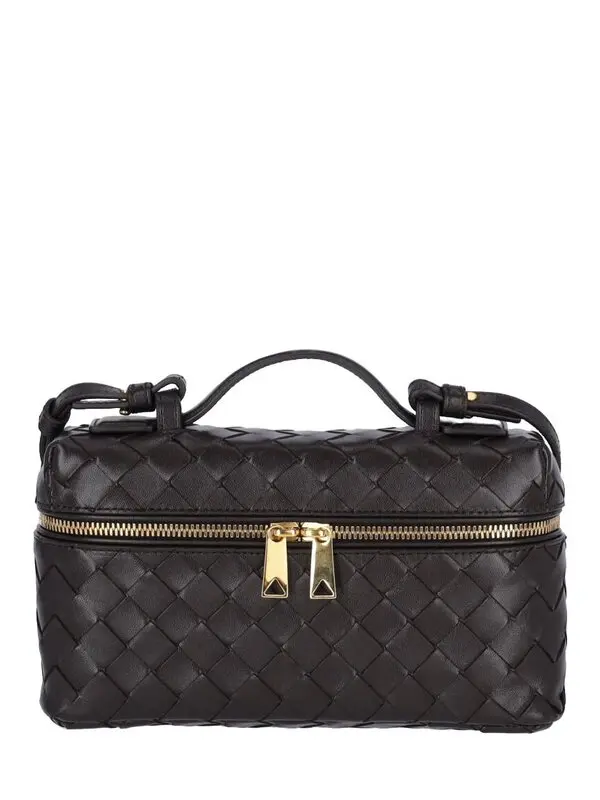 Bottega Veneta Bang Bang Vanity Case Mini Bag - Brown