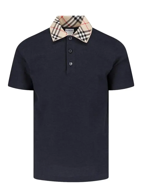 Burberry Polo "check - Gray