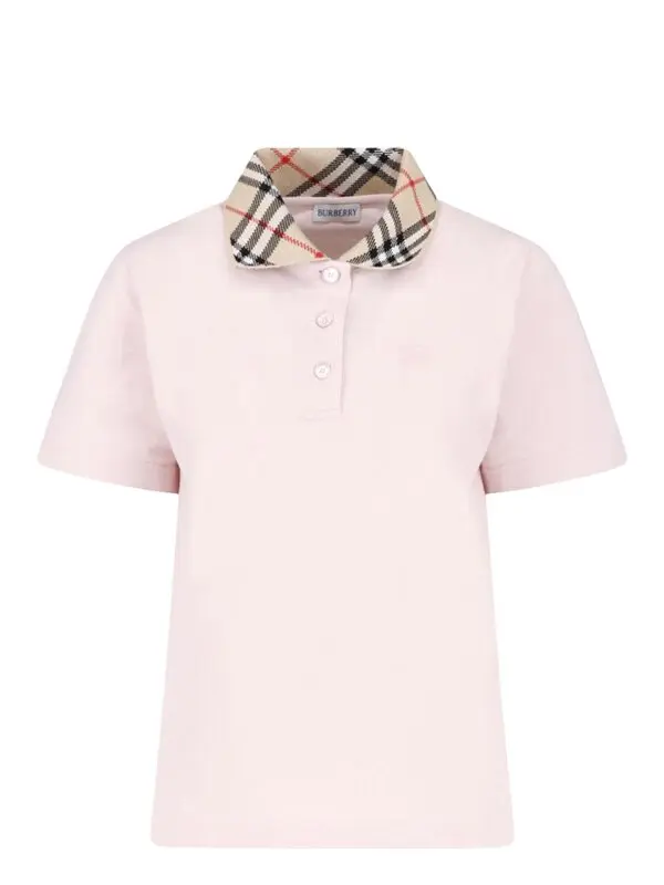 Burberry Polo "check - Pink
