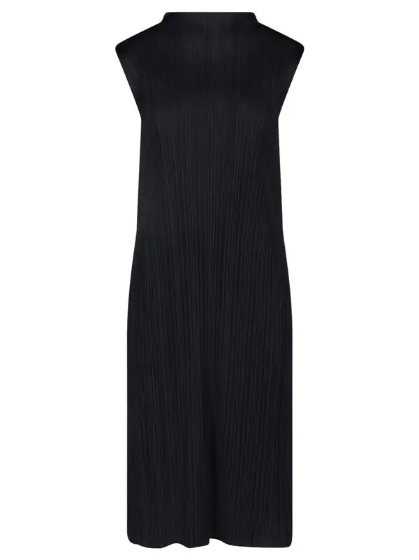 Issey Miyake Midi Dress - Black