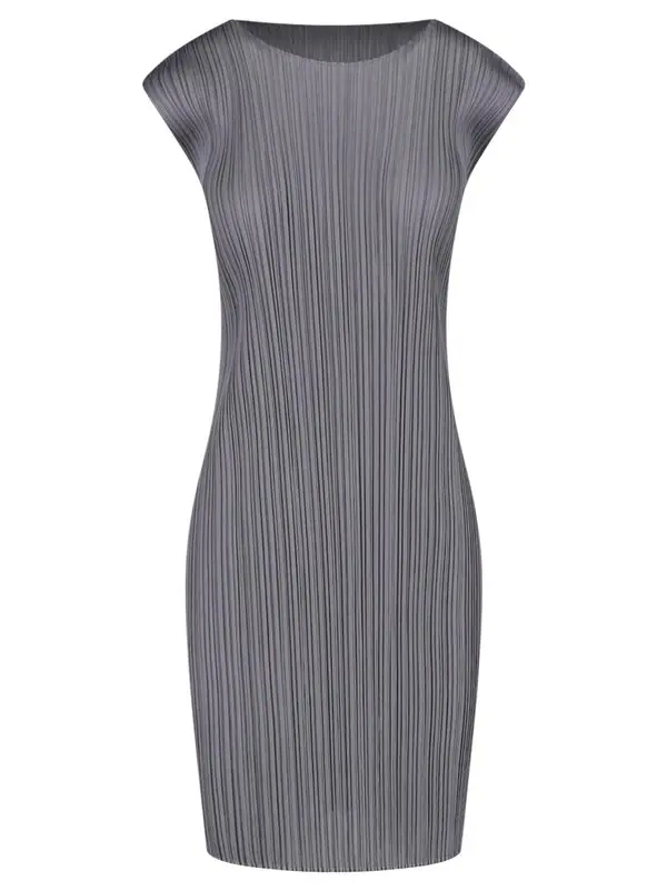 Issey Miyake Midi Dress - Gray
