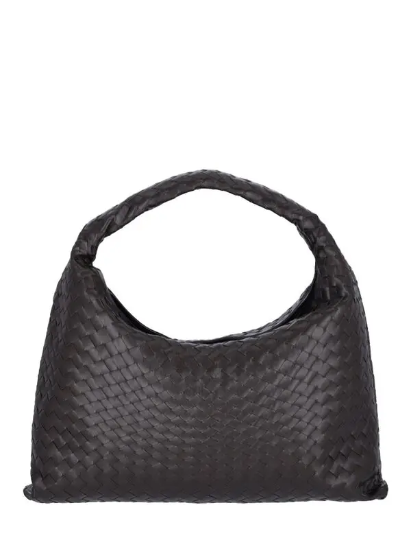 Bottega Veneta Large Shoulder Bag - Brown